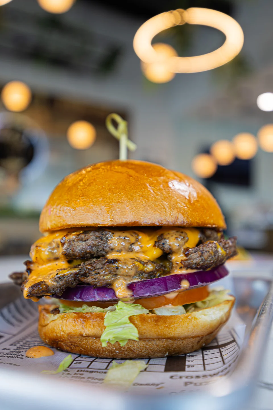 OMG! Burger Sugar Land - OMG! Chopped Brisket Burger