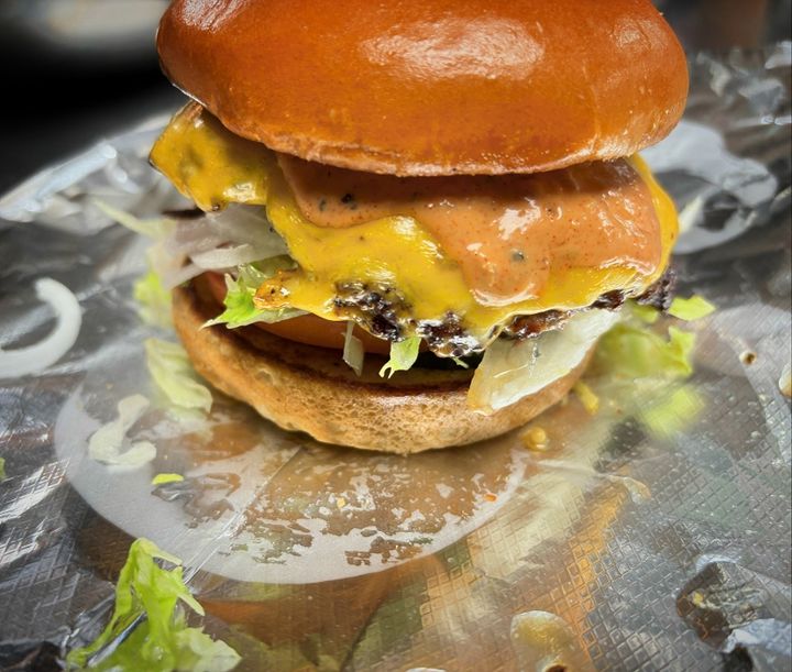 Mimsy’s Craft Barbecue & Steakhouse - burger patty