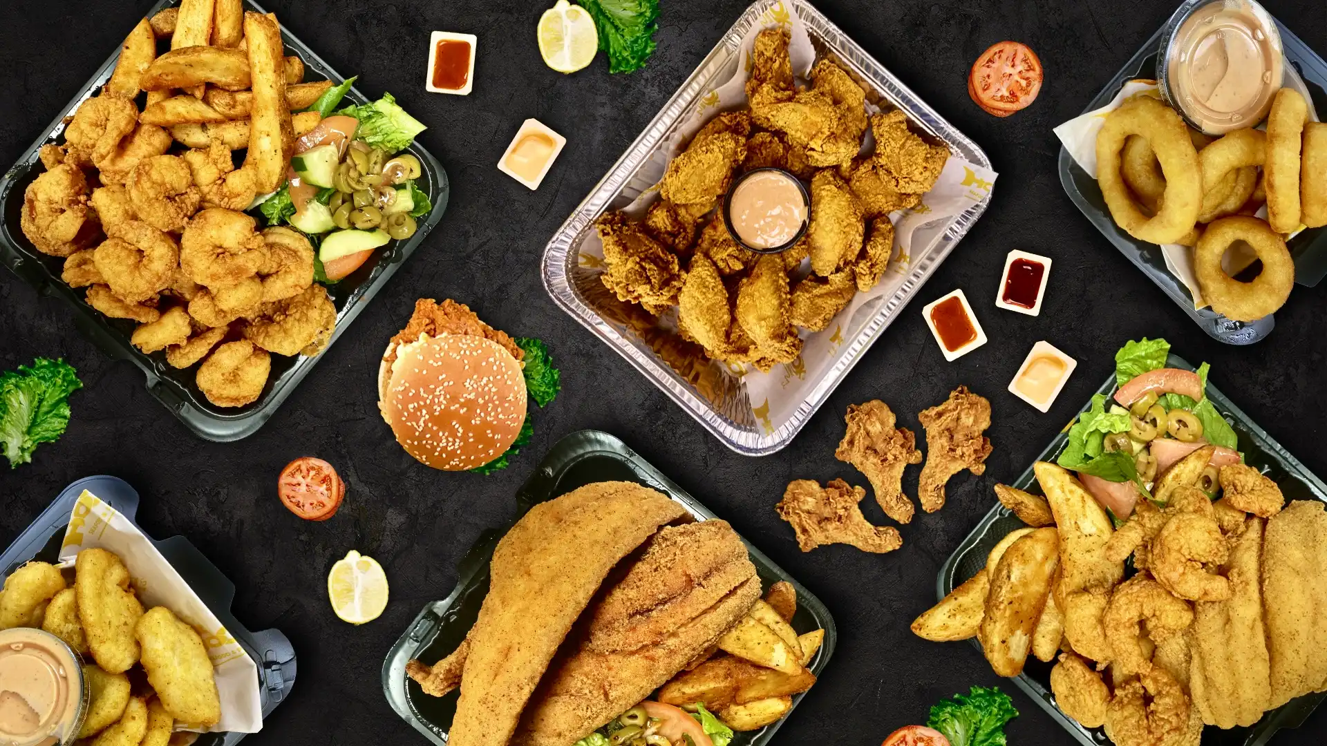 2000 S Claiborne Ave - Seafood Combination Platter