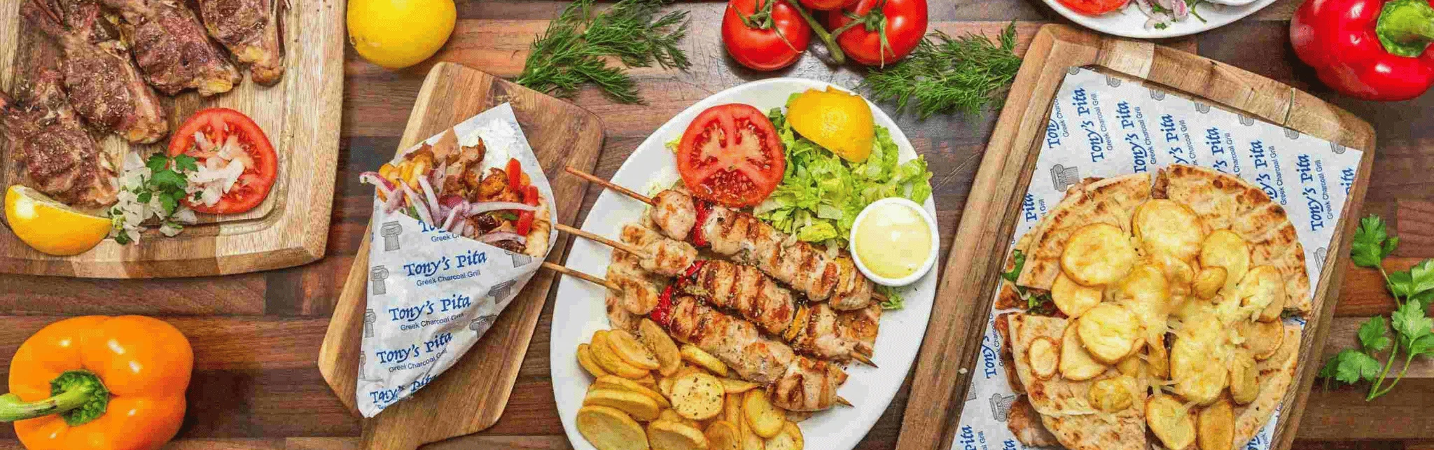 Tony’s Pita Swiss Cottage - Kofte Kebab Wrap