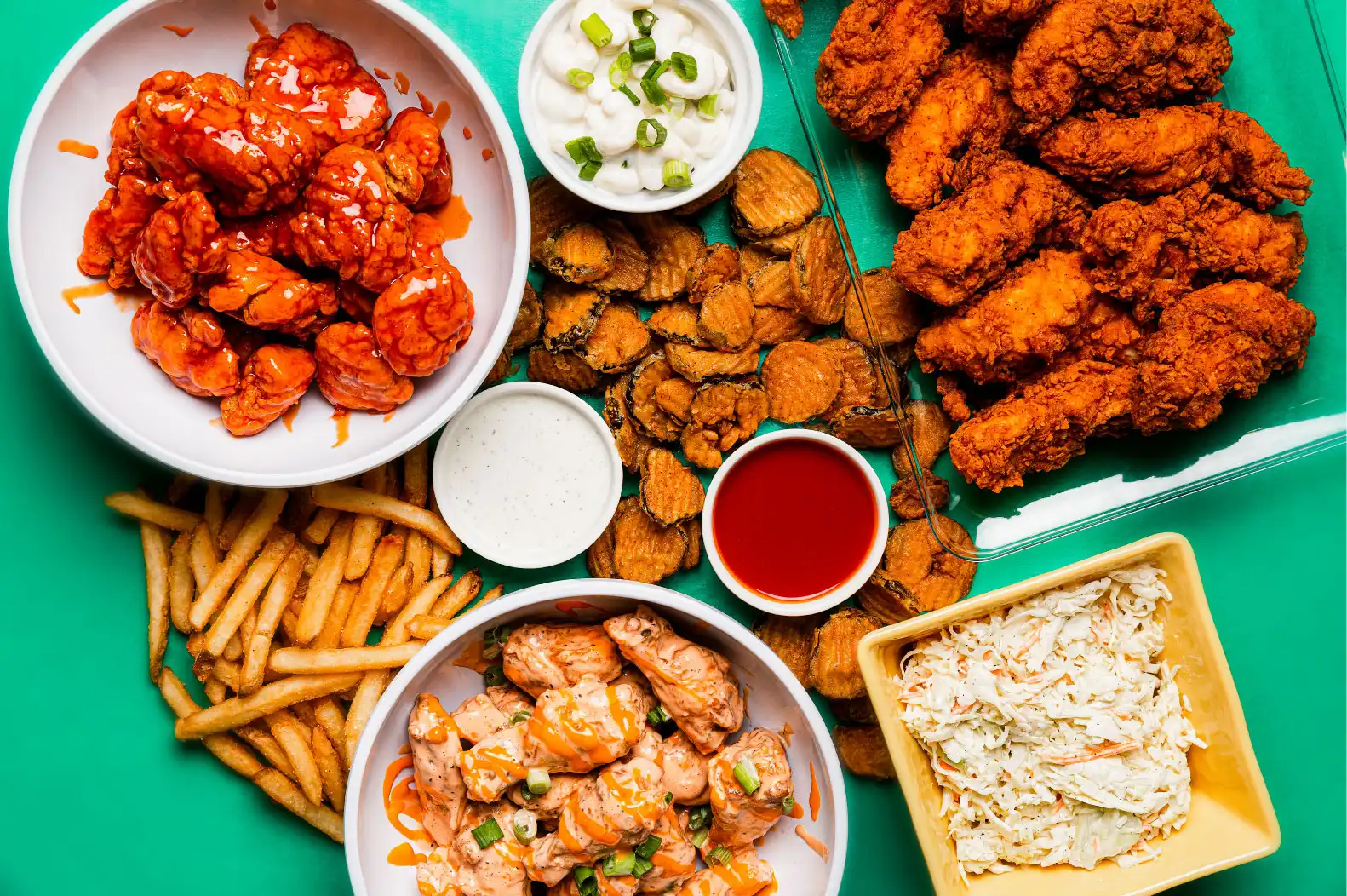 Mission - Boneless wing time pack.