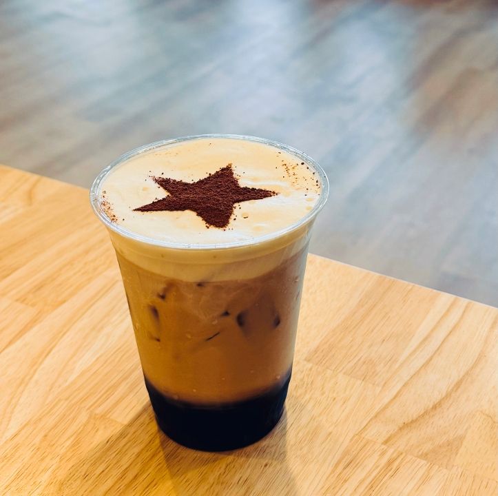 Seed Kitchen & Bagelry - SPECIAL!! brownie à la mode cold brew