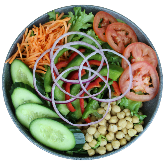 The Raw Veggie Salad | BAM! Healthy Cuisine