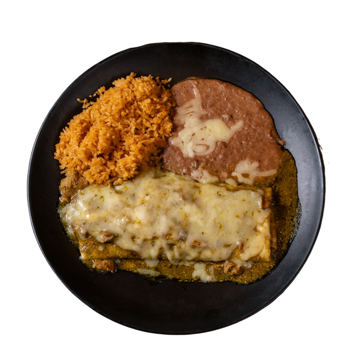 Chile Verde Burrito | El Toro Mexican Restaurant & Cantina