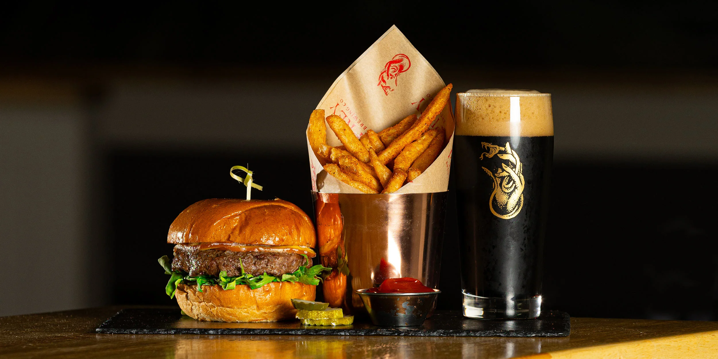 Prey Brewing Company, Restaurant, brewery, cocktails in downtown Vista