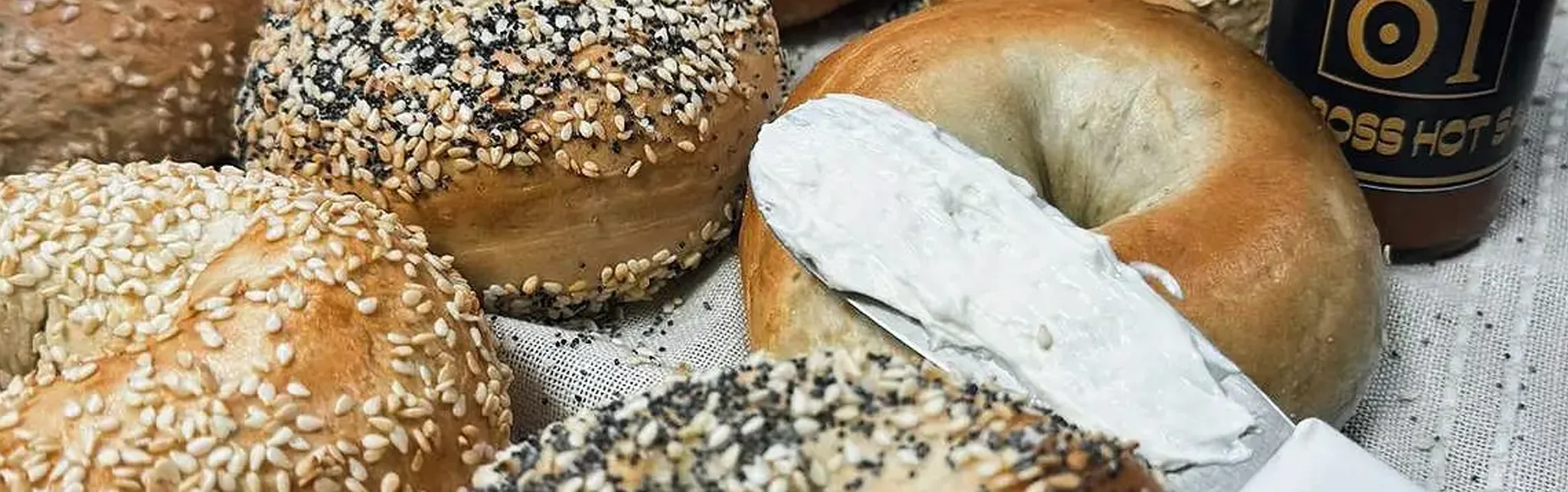 Breakfast, Bagels, Bowls - Old Bay Bagel!