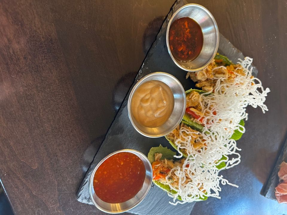 WaterFire Restaurant & Bar - GF Thai Chicken Lettuce Wraps