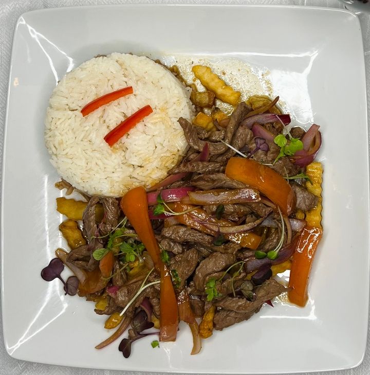 Purple Corn pollo a la brasa. - pollada