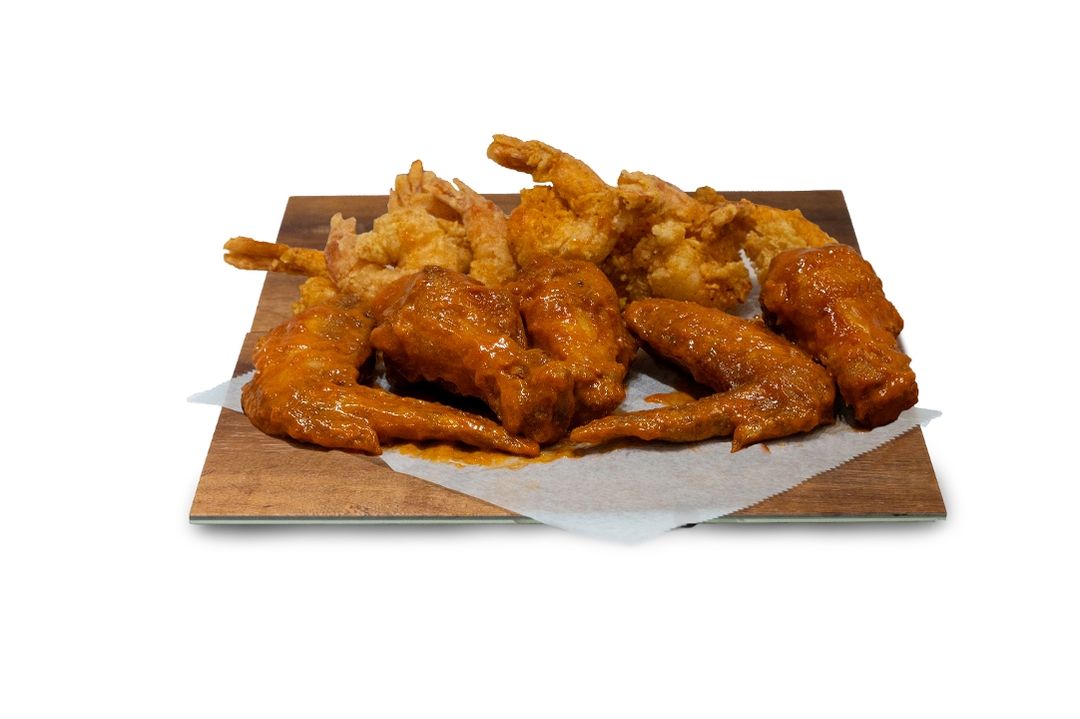 Riverside Seafood Tampa - 9. Clam Strips & Shrimp