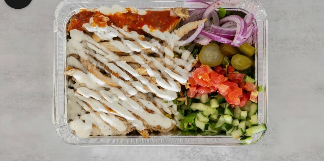 The Halal Fix - Chicken Shawarma Over Fries