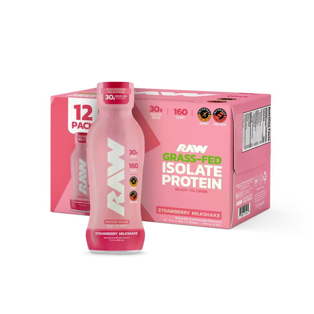 Raw Protein Rtd Strawberry | Balanced Foods