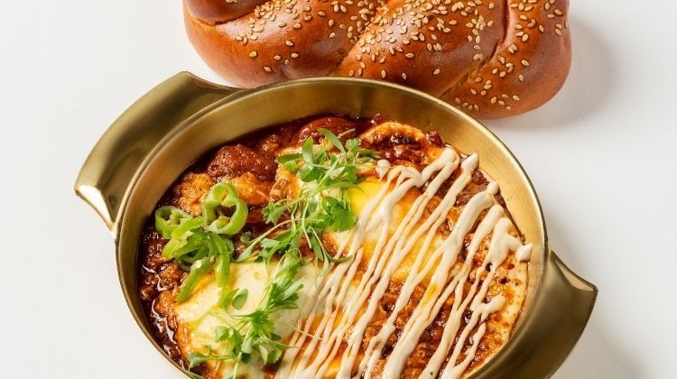 Motek - Coral Gables - CRISPY CHICKEN SCHNITZEL PLATE