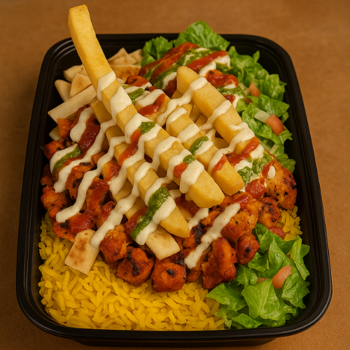 153 Regent Street - Gyro (Lamb & Beef) Over Rice Platter