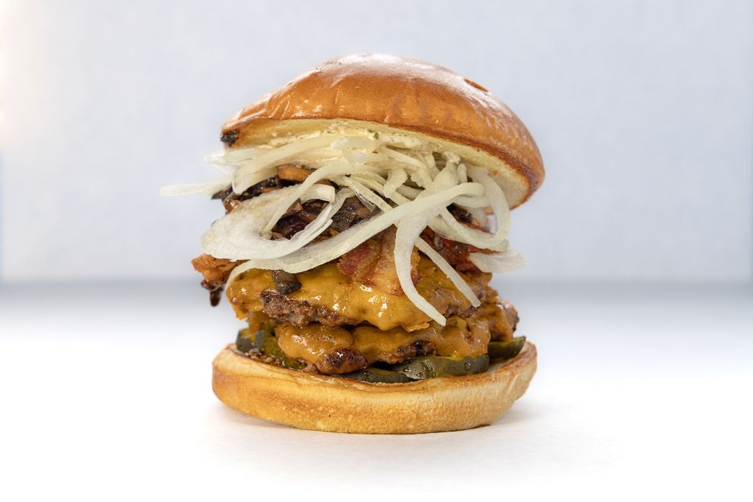 Bao Boss - spicy chopped cheese slider
