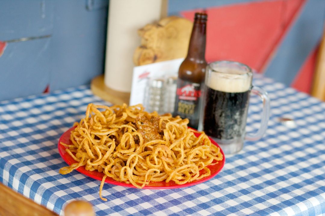 002-Mark's Feed Store - Dixie - $10 Feed Stack Burger & Fries