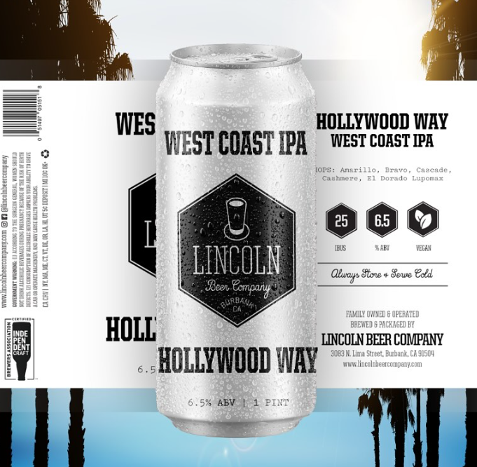 Lincoln Beer Company Brewery & Taproom - 1861 4-pack