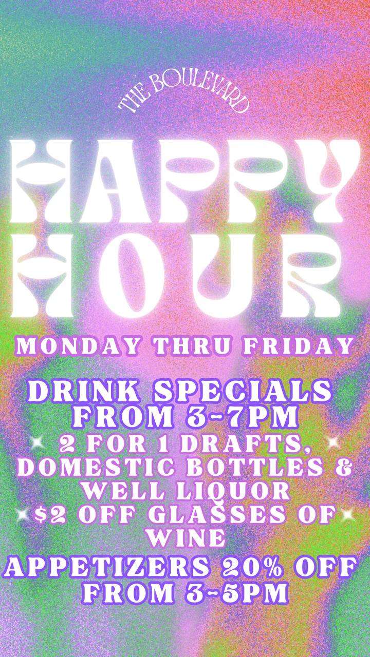 The Boulevard Bar & Grille - Specials!