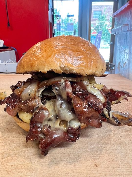 The Cherrydale Brisket Burger | Burger Billy's Joint