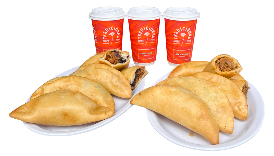 5205 Haverhill Road - 2 colombianas---6 empanadas surtidas + 2 cafe con ...