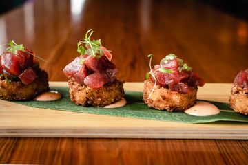 Fat Baby Sushi & Cocktails - Steak & Cheese Bao