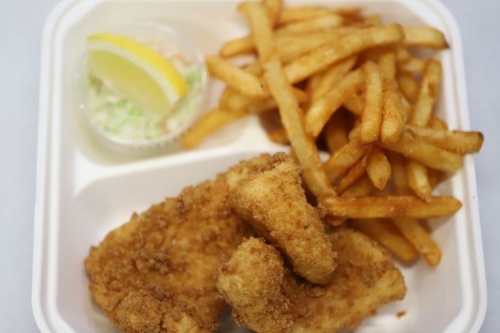 Chatham Pier Fish Market - Black Bass Fish n Chips