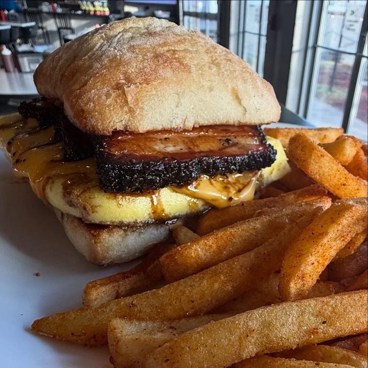 Une Annee | Hubbard's Cave Brewery & Kitchen - The Breakfast Sandwich