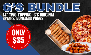 G's Pizzeria - Saginaw 3823 Bay Rd. - 16" Sicilian