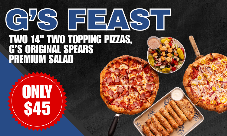 G's Pizzeria - Lake Orion 2775 South Lapeer Road - 16" Create Your Own ...