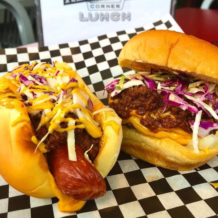 Keystone Corner Lunch Saint Marys - Greek Burger
