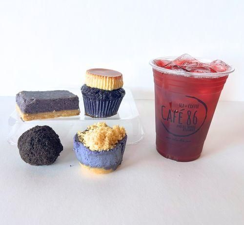 FG-Cafe 86 - Placentia - Ube Butter Bars