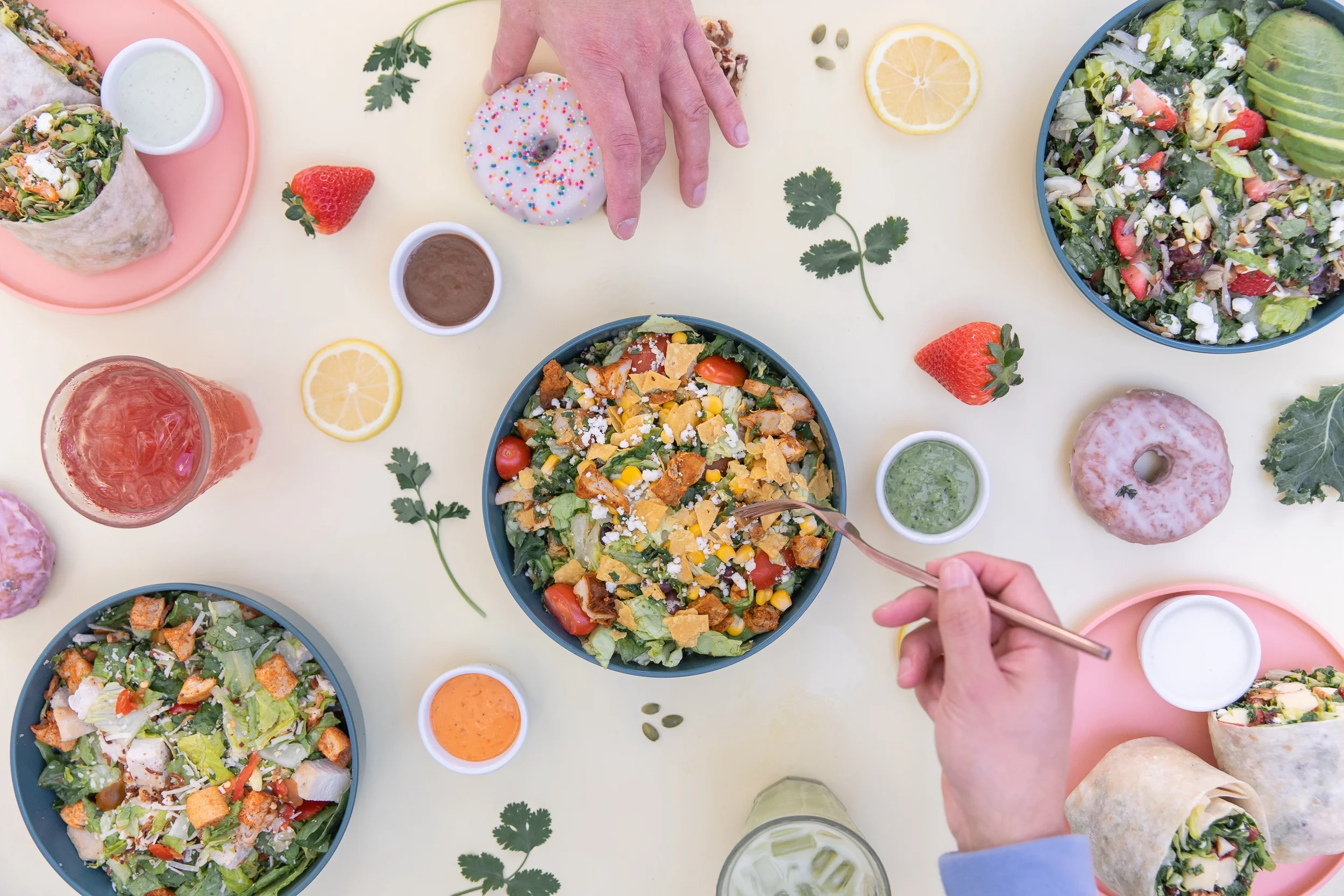 Santa Monica - Peruvian Aji Chicken Salad