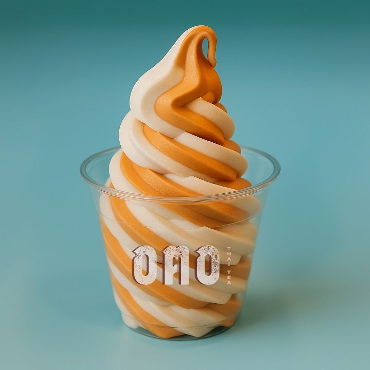 OMO Thai Tea - Thai Chocolate Float