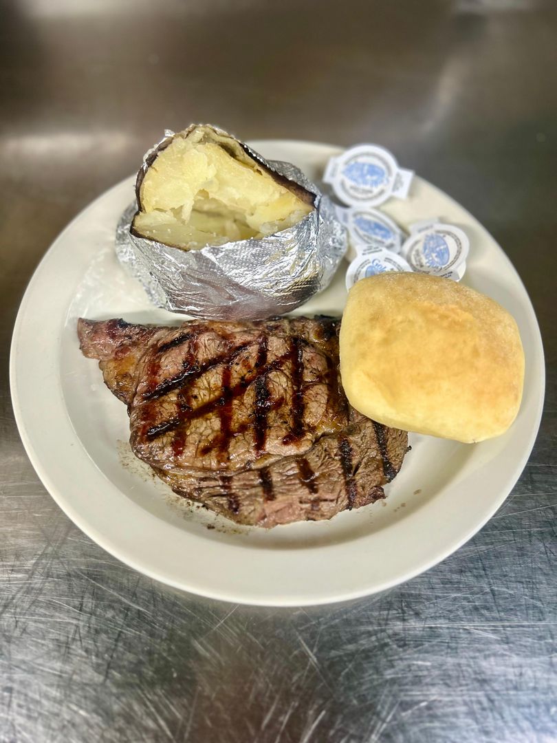 8oz Ribeye Steak | Biancke’s Restaurant