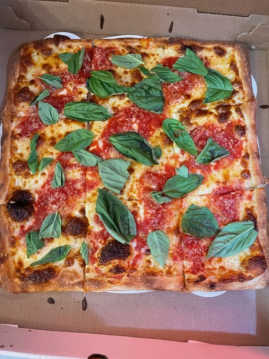 7524 Forest Hill Avenue - vegan cake slice by Mog Made It - hojicha ...