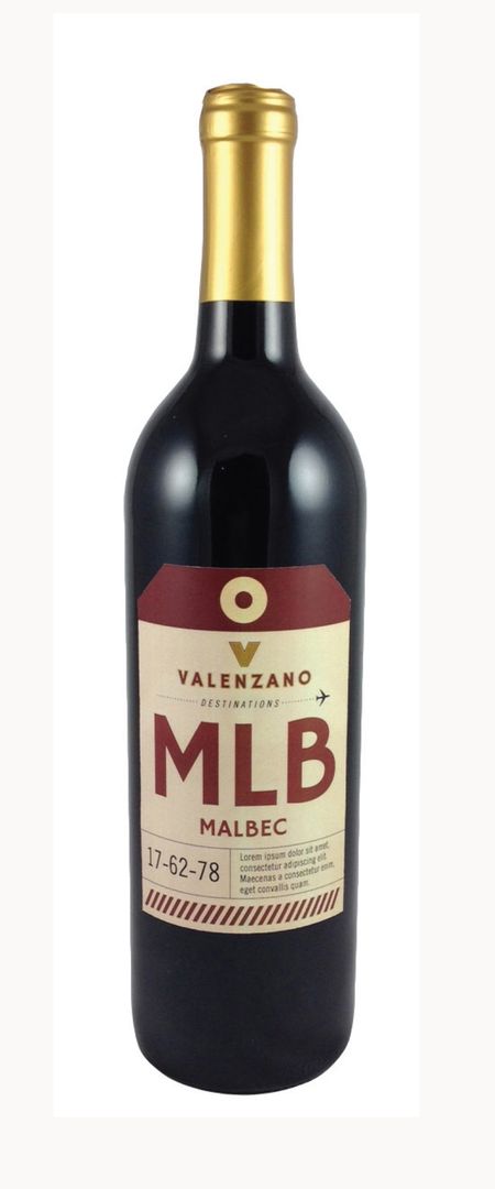 Valenzano Family Winery - Santa's Little Helper Bottle