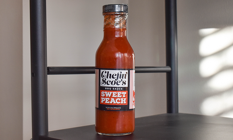 Short North - Sweet Peach BBQ Chicken and Waffle Fries