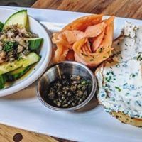 O+O Pizza / The Clover & the Bee - Pistachio Chocolate Chunk Muffin