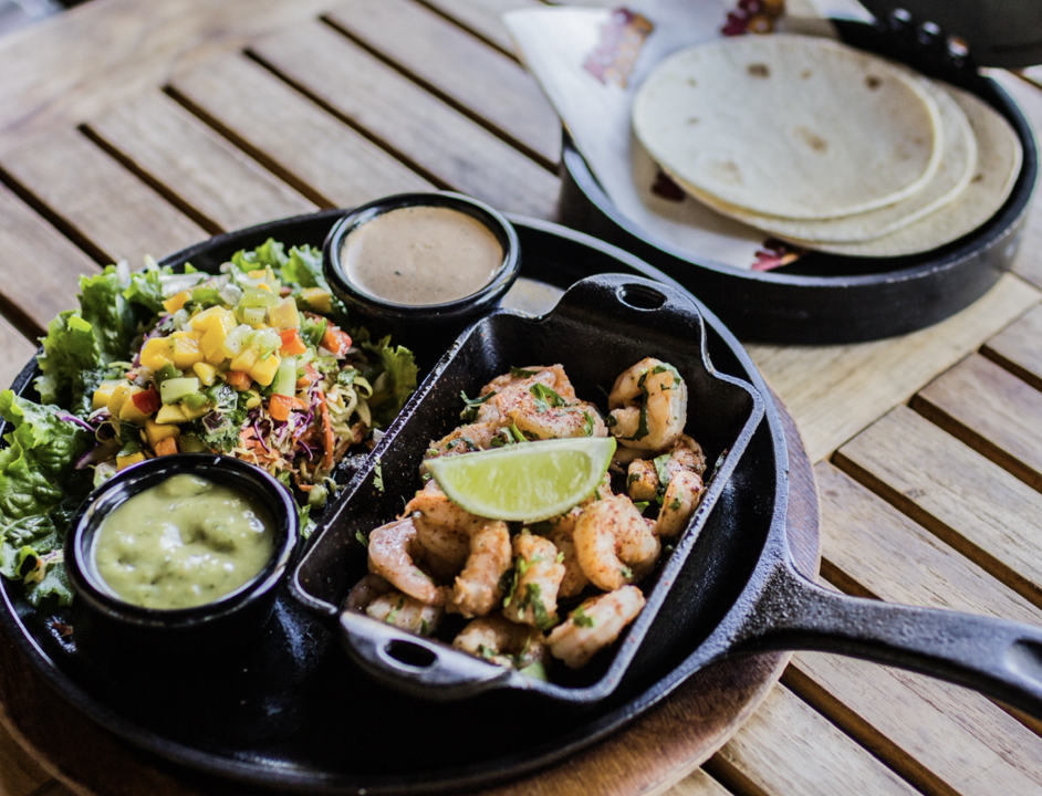 Flaming Shrimp Tacos | Nacho Daddy