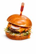 11001 Chapman Avenue Suite D - Zabihah (halal) - smashed double burger meal
