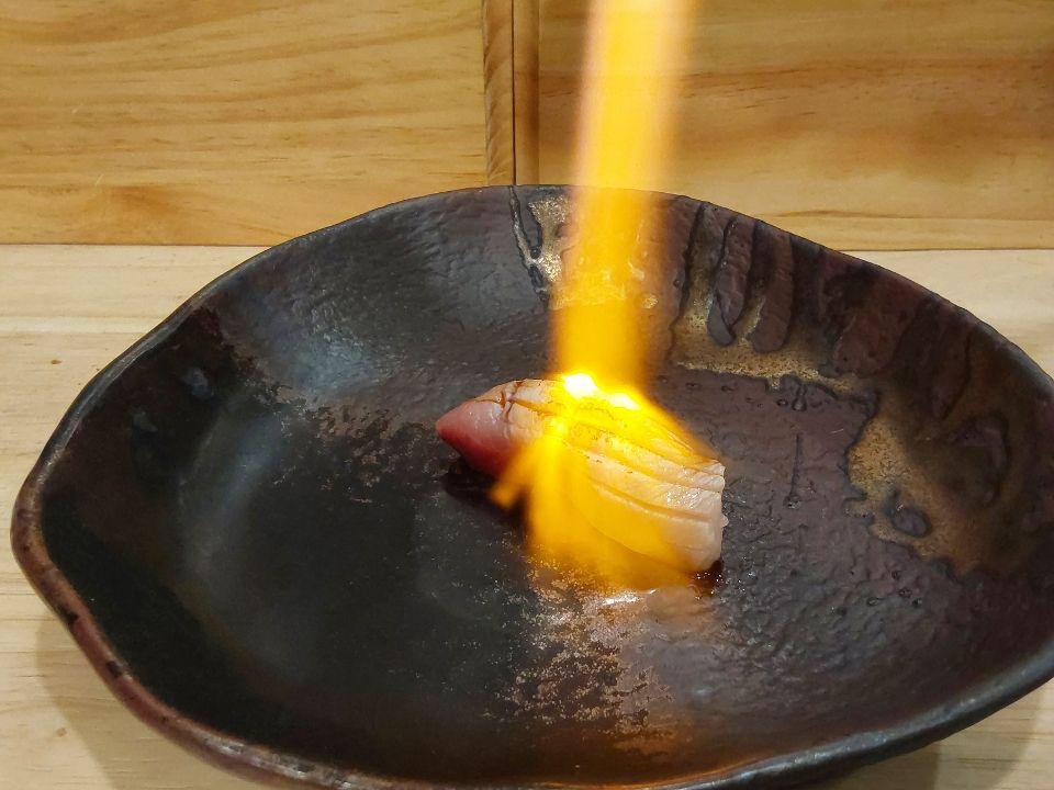 Asahi Sushi and Kitchen - Hon-Maguro Nigiri (1pc; Bluefin Tuna)