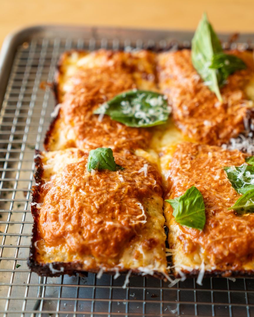 Blue Square Pizza | Toast