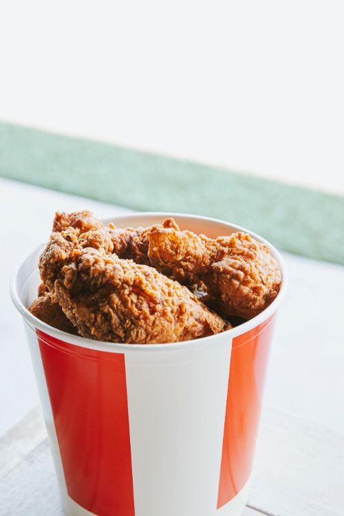 District Square Food Hall - 4pc MIXED MEAT Bucket of Blockers Fried Chicken