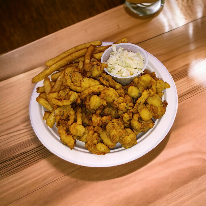 Fried Whole Clam Dinner | Seafood Sam's