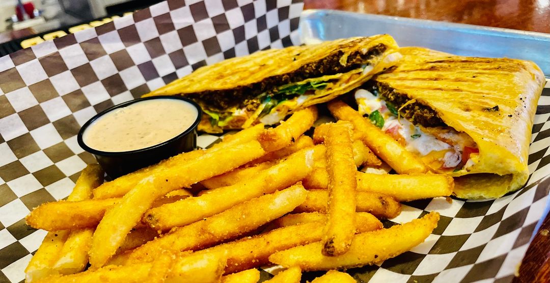 112 On Broadway - Chicken Caesar Salad