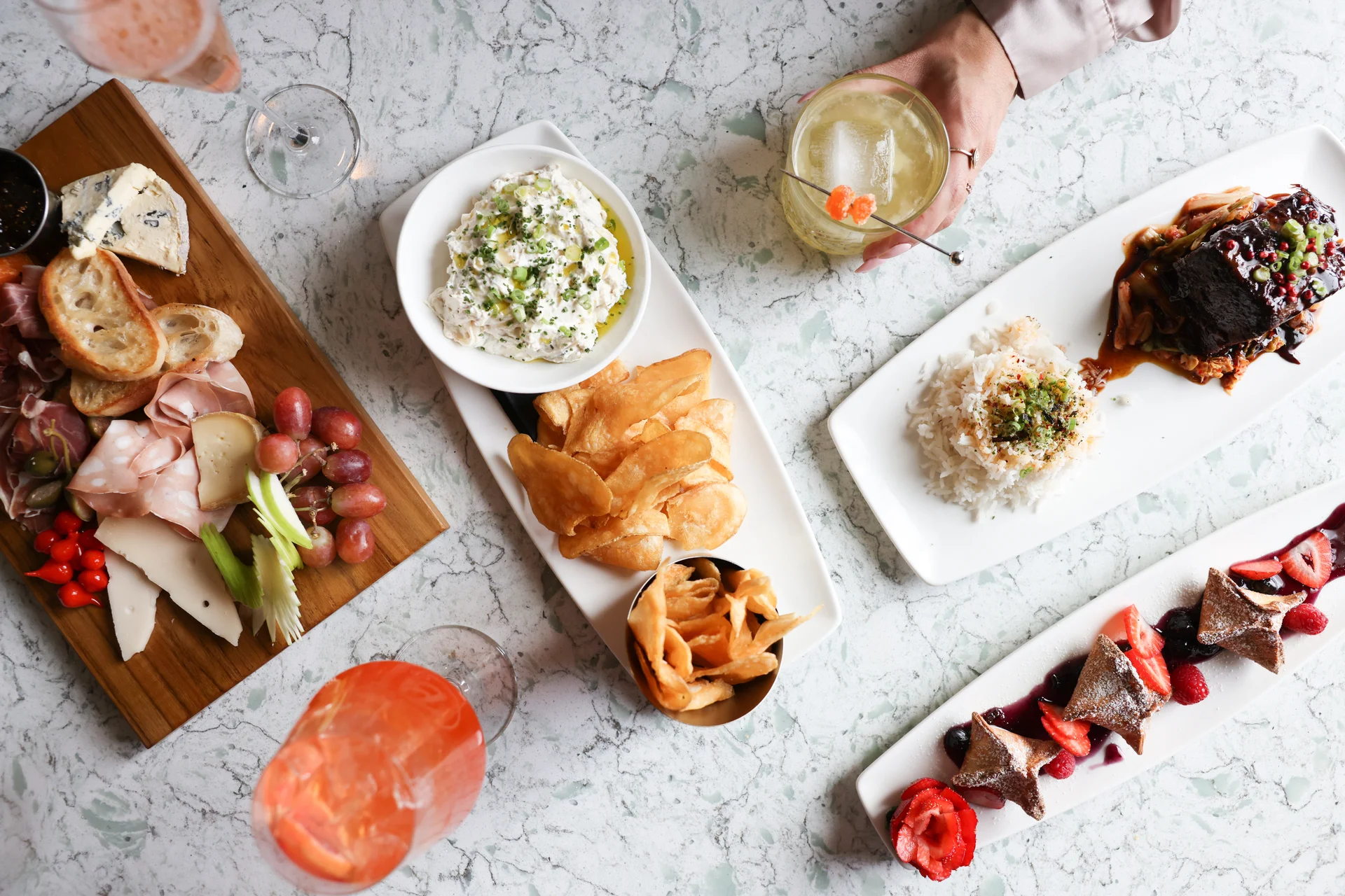 Blanc Champagne Bar - Extra Wontons