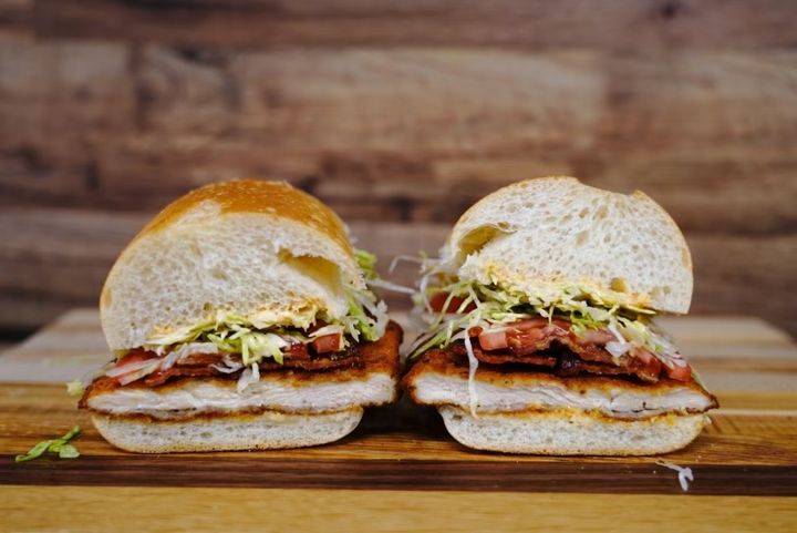 Dom's Cherry St Deli - Z. Smoked Beef Brisket w/ BBQ Sauce on a Brioche ...