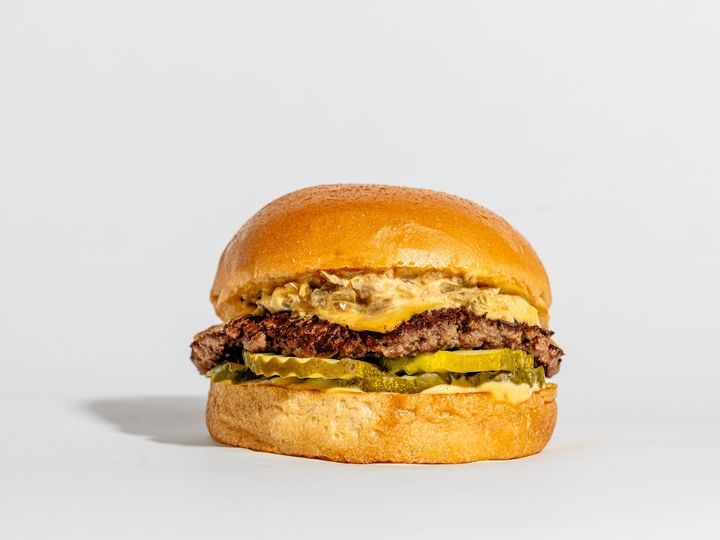 Crispy Chicken + Smash Burgers - Swizzler Signature Cheeseburger