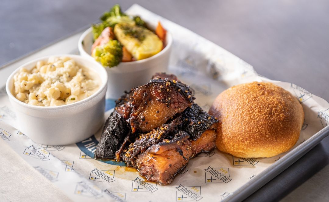 Crossbuck BBQ - Texas Style Brisket Plate