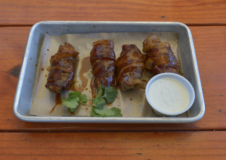 Smoky Rose White Rock - Cheese Enchiladas