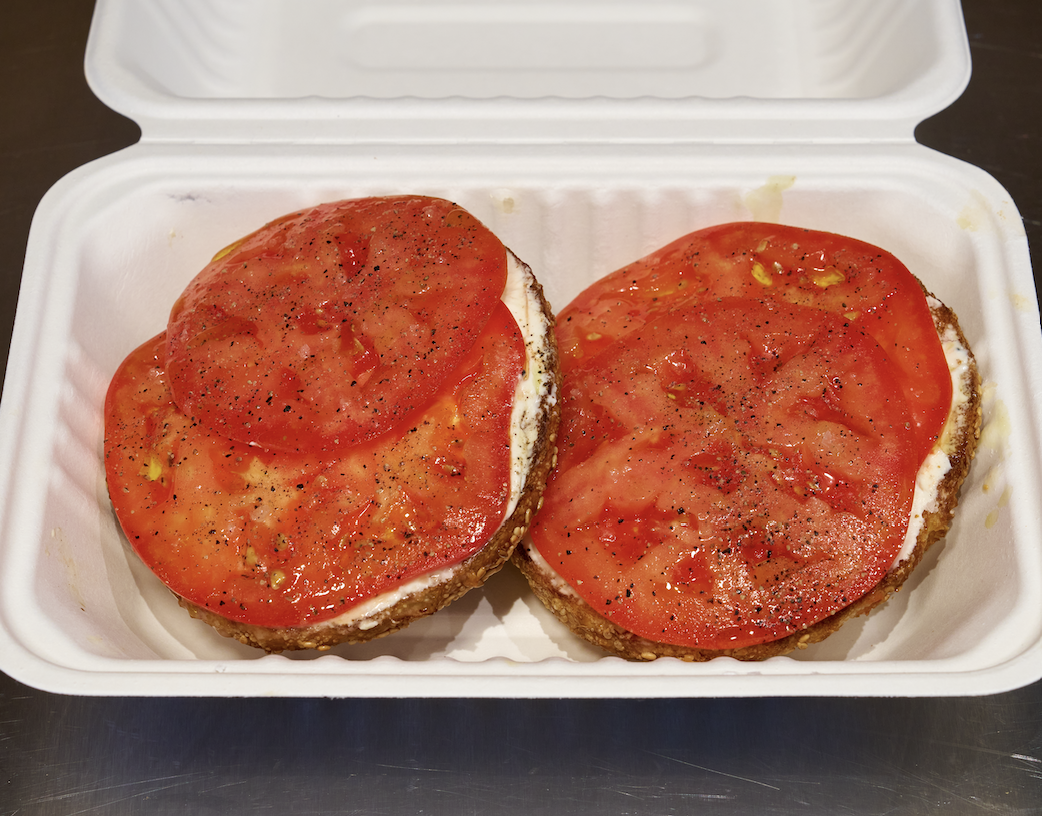 Apollo Bagels 41 John St - Bagel with Tomato